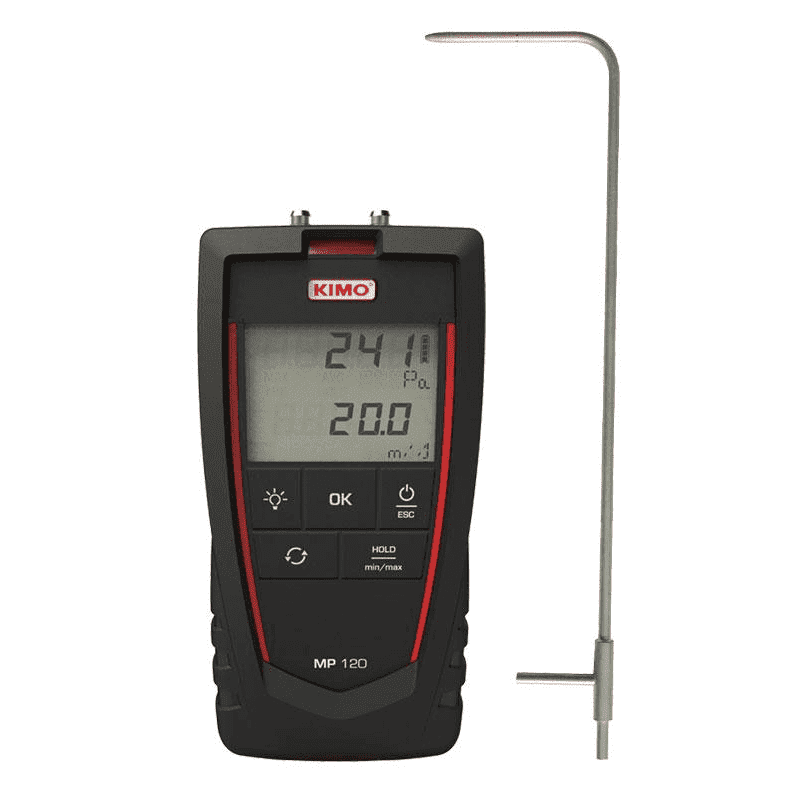 Kimo portable air velocity meter series MP120 | Hitma Instrumentatie